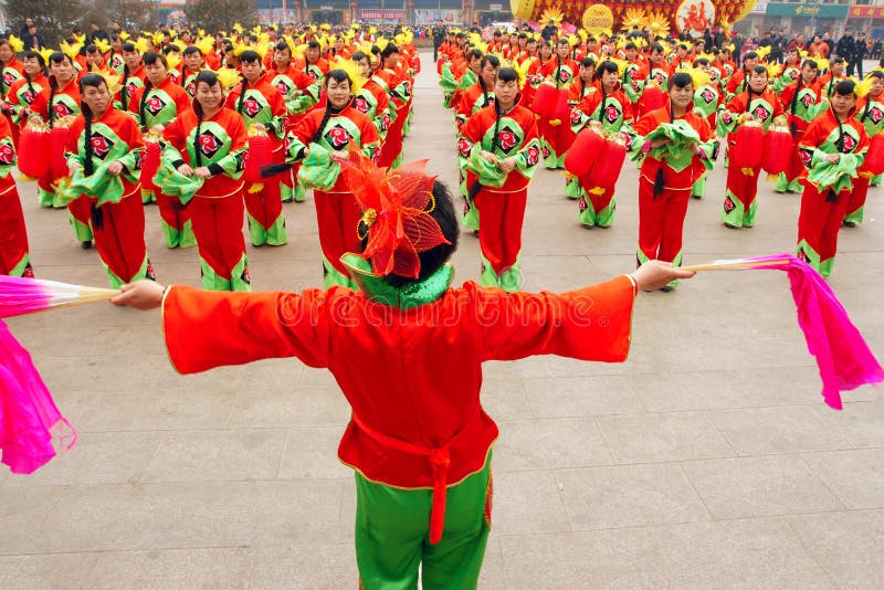 Yangko dance editorial photo. Image of chinese, women - 29473301