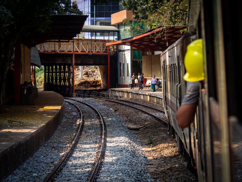 The Yangon express editorial photo. Image of train, express - 193746541
