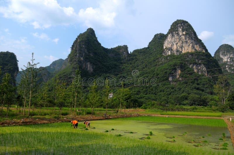 Yangshuo stock photo. Image of beautiful, picturesque - 20874786