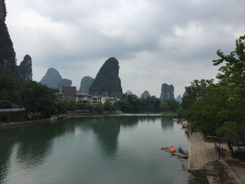 Yangshuo China stock image. Image of landscape, lijiang - 143503139