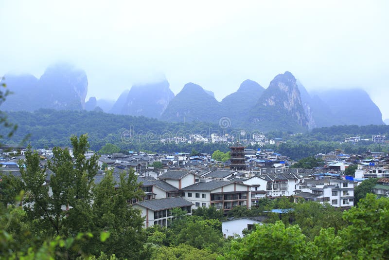 Colorful Souvenir Shop in West Street in Yangshuo,China Stock Image ...