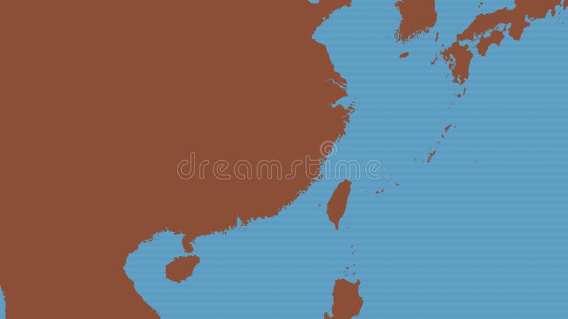Yangtze Tectonic Plate - Raster. Pattern Stock Illustration ...