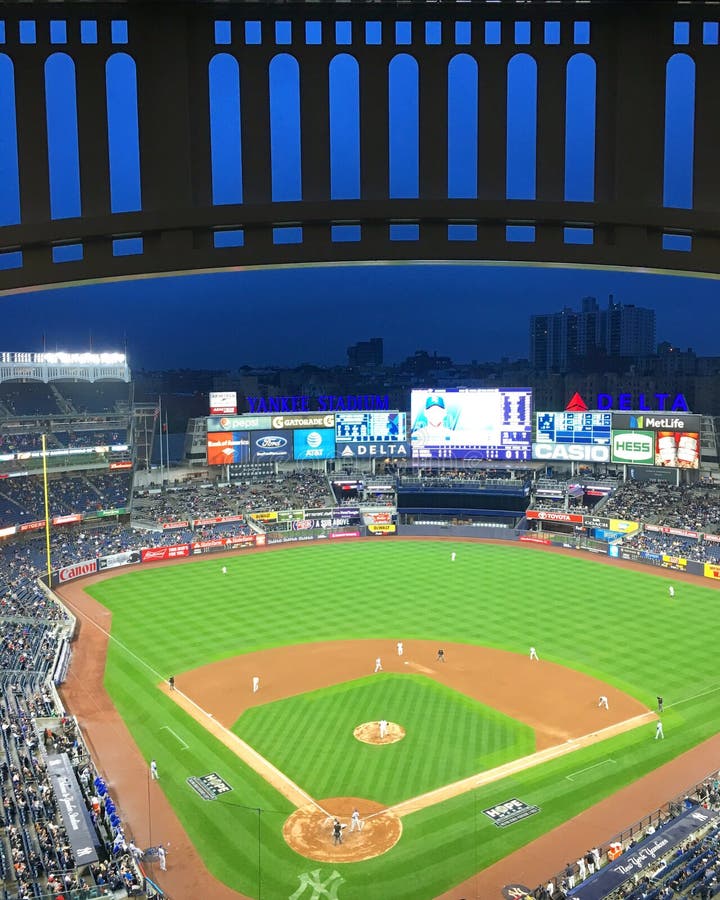 Night Game editorial stock image. Image of historic, baseball - 5629384