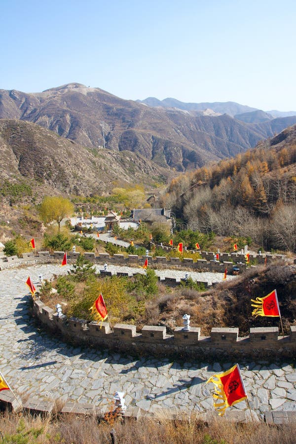 Yanmen Pass editorial photography. Image of great, shanxi - 46160927