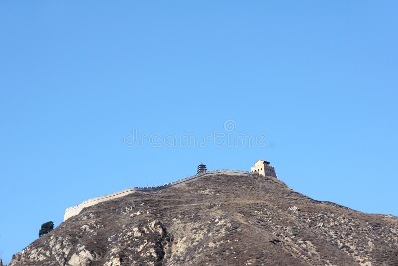Yanmen Pass Great Wall Gate, Shanxi Province, China Stock Image - Image ...