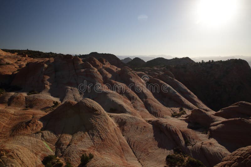 Yant Flat Candy Cliffs, Utah USA Stock Image - Image of cliff ...