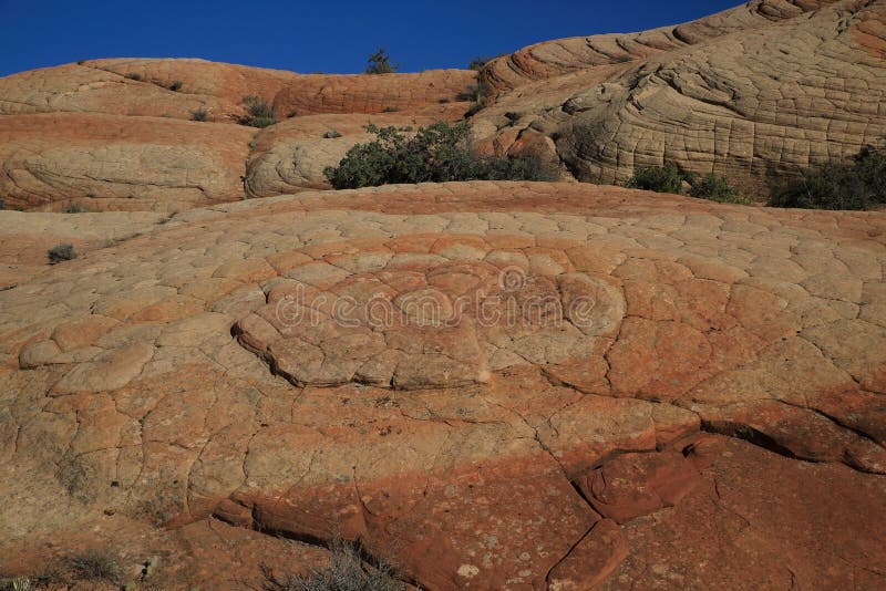 Yant Flat - Candy Cliffs Utah,USA Stock Image - Image of hill, flat ...