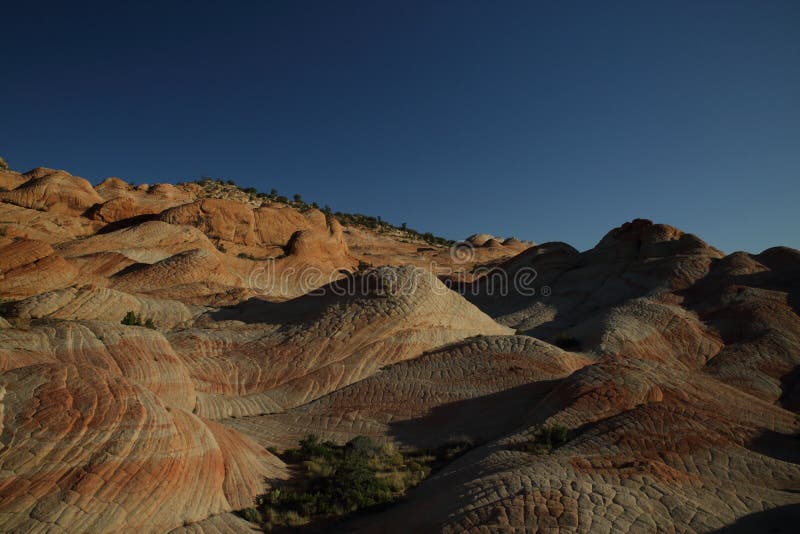 Yant Flat Candy Cliffs, Utah USA Stock Photo - Image of colored ...