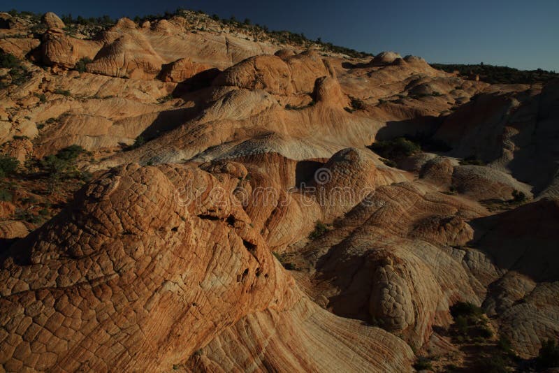 Yant Flat Candy Cliffs, Utah USA Stock Photo - Image of blue, fragile ...