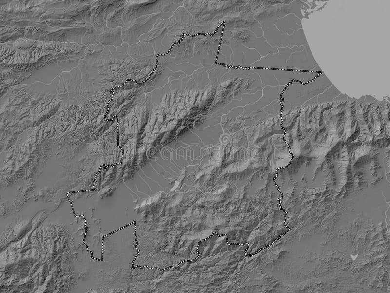 Yaracuy, Venezuela. Bilevel. No Legend Stock Illustration ...