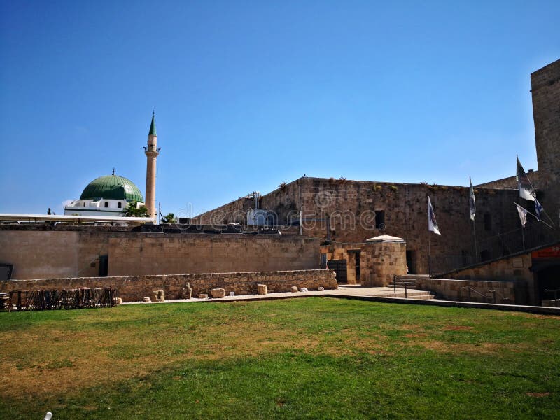 Citadel of Akko, Acre Israel Stock Photo - Image of knight, fortress ...