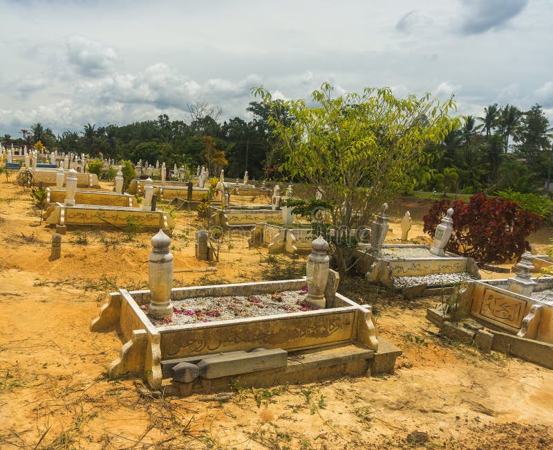 Yard Grave Musulman Islamique Image stock - Image du death, blanc: 60139363