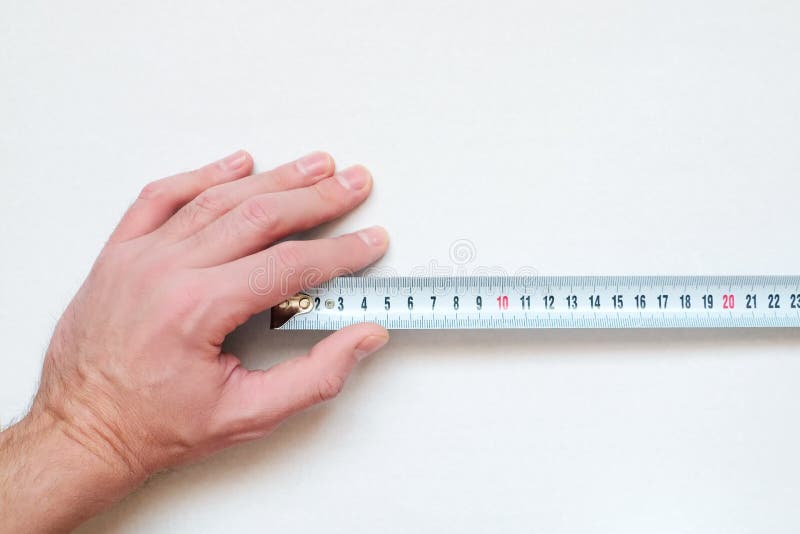Single Yardstick Measurement Stock Photo - Image of instrument ...