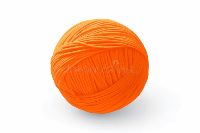 Yarn Ball Vector Flat Minimalistic Isolated Vector Style Illustration ...
