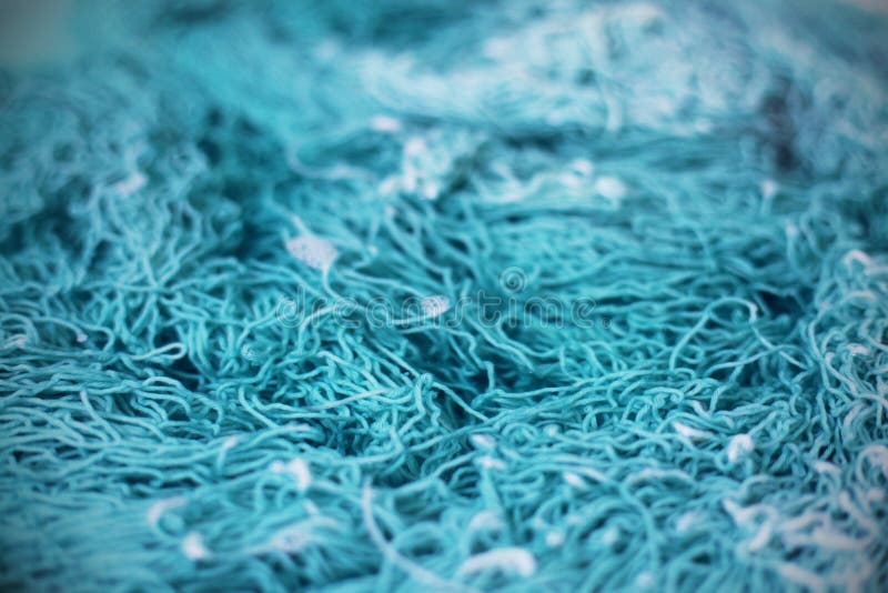 Yarn Boiling Process stock image. Image of blue, close - 17094629