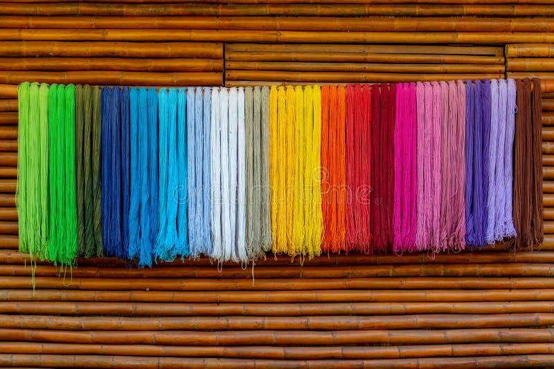 Yarn Dyed Thread or Cord or Packthread Color Hang on the Wall for ...