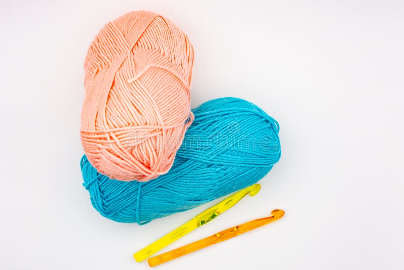 Yarn. Yarn for Knitting. the Colors of the Rainbow. Woolen Threads ...