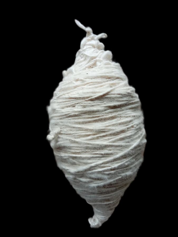 Yarn Produced by Traditional Spinning Tools Stock Image - Image of yarn ...