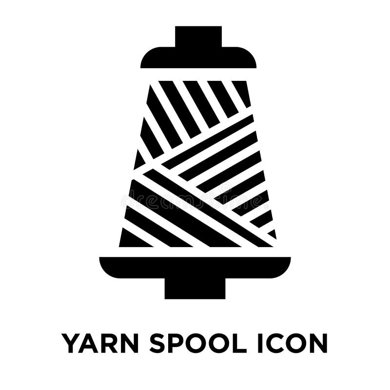 Knitting Icon Vector Isolated on White Background, Logo Concept Stock ...