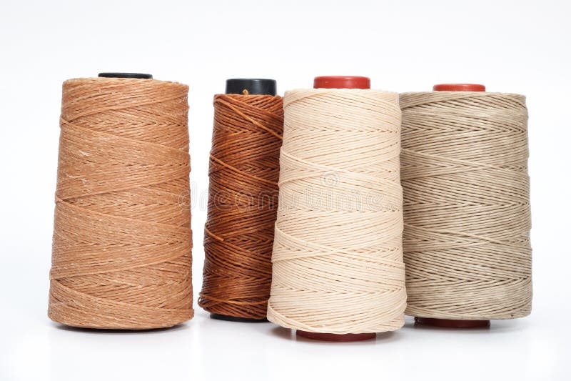 Yarn Thread for Leather Craft Tool Stock Photo - Image of making ...