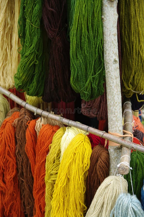 Yarns stock image. Image of colorful, hanging, green - 12610623