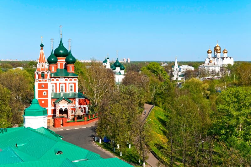 Yaroslavl stock photo. Image of house, view, christianity - 20988022