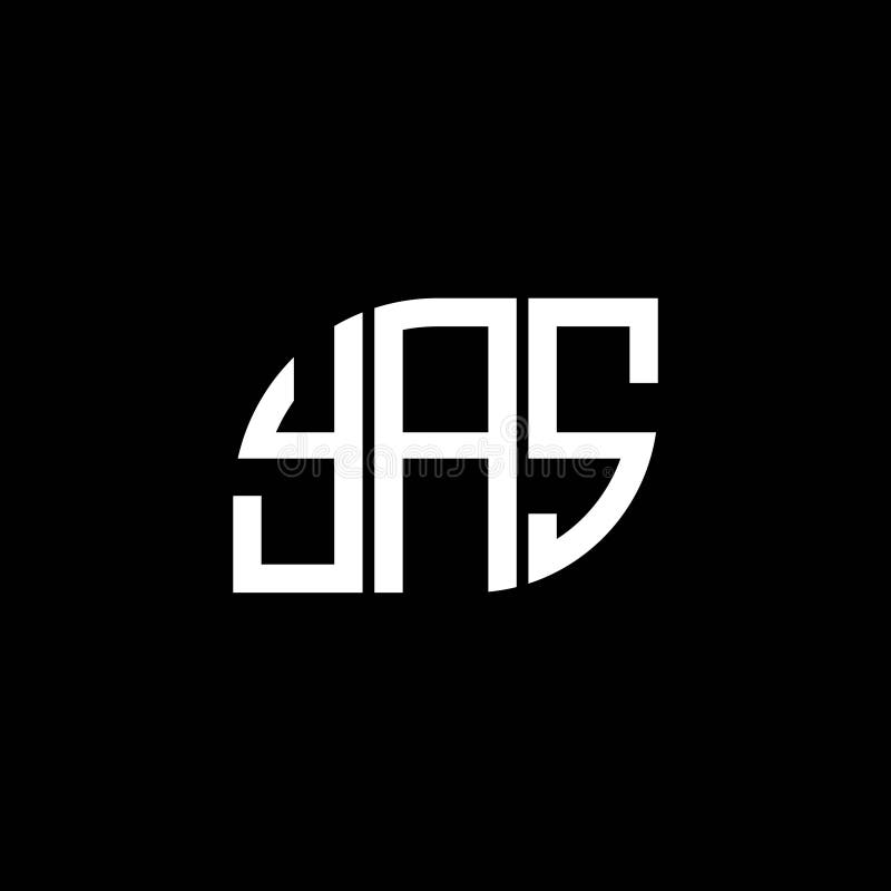 YAS Letter Logo Design on White Background. YAS Creative Initials ...