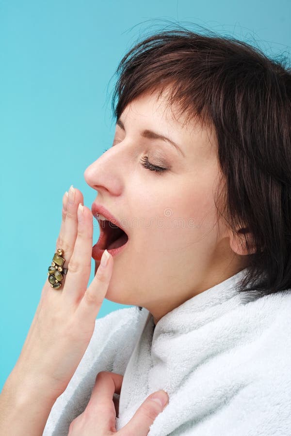 Yawning stock photo. Image of human, health, drowsy, face - 11875670