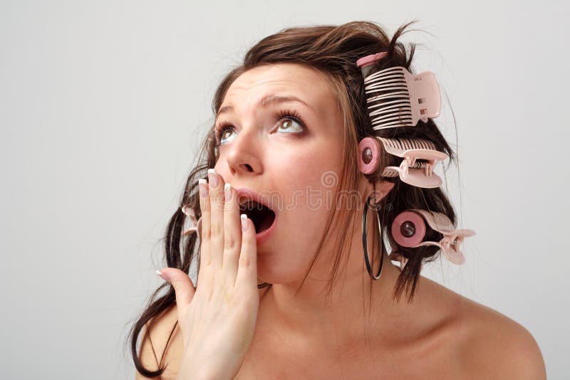 Yawning stock photo. Image of human, yawning, fashion - 8225728