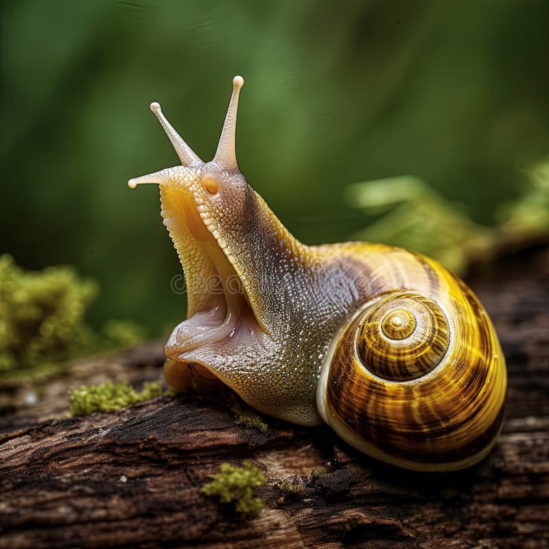 Funny Snail Garden Generative Ai Stock Photos - Free & Royalty-Free ...