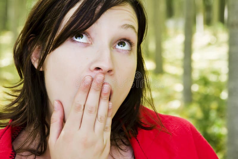 Yawning woman stock photo. Image of caucasian, beautiful - 7267408