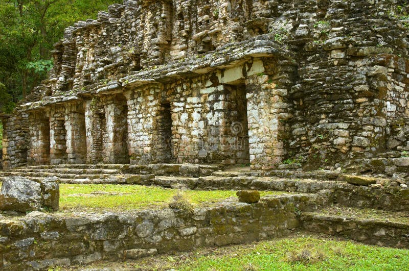 Yaxchilan stock image. Image of frontera, hidden, historical - 1011005