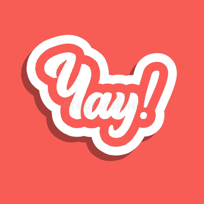 Yay Stock Illustrations – 718 Yay Stock Illustrations, Vectors ...