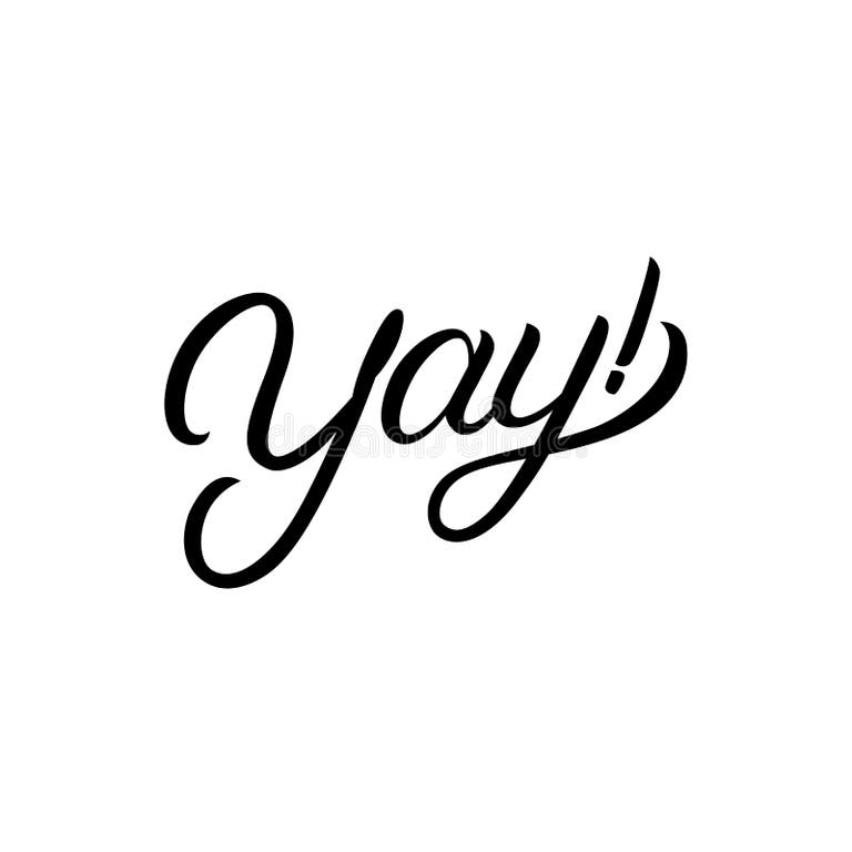 Yay Stock Illustrations – 1,090 Yay Stock Illustrations, Vectors ...