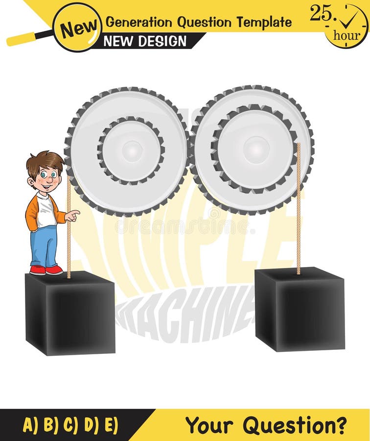 Physics, Simple Machines, Pulleys, Gears, Next Generation Question ...