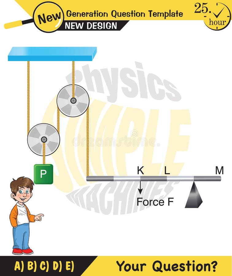 Physics, Lever Examples Vector Illustration, Simple Machines, Next ...