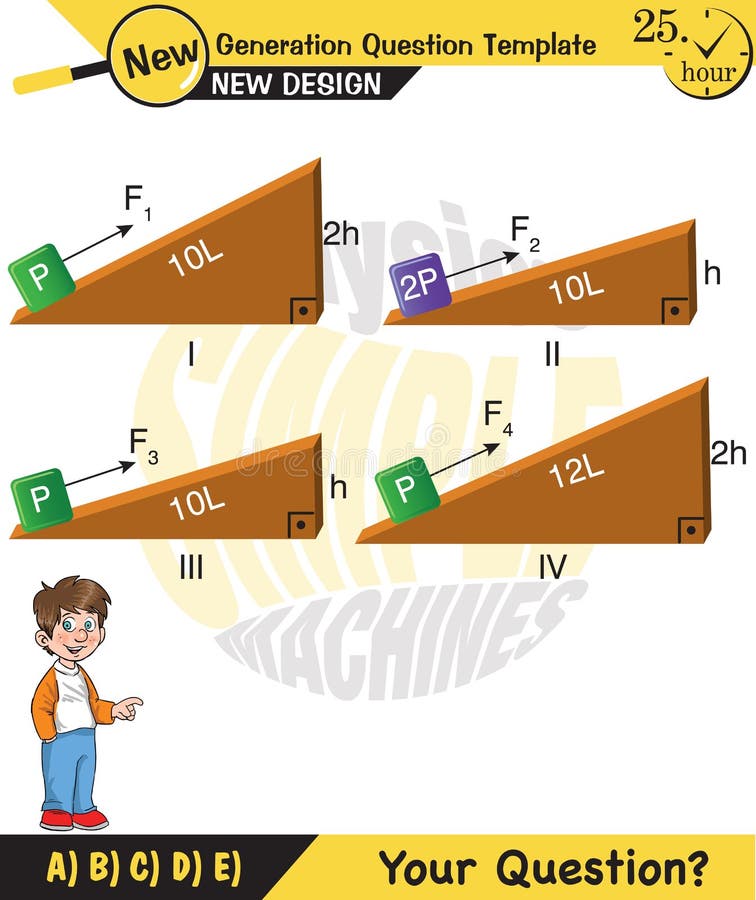 Physics, Lever Examples Vector Illustration, Simple Machines, Next ...