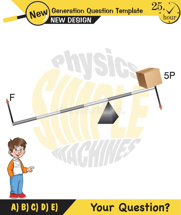 Physics, Lever Examples Vector Illustration, Simple Machines, Next ...