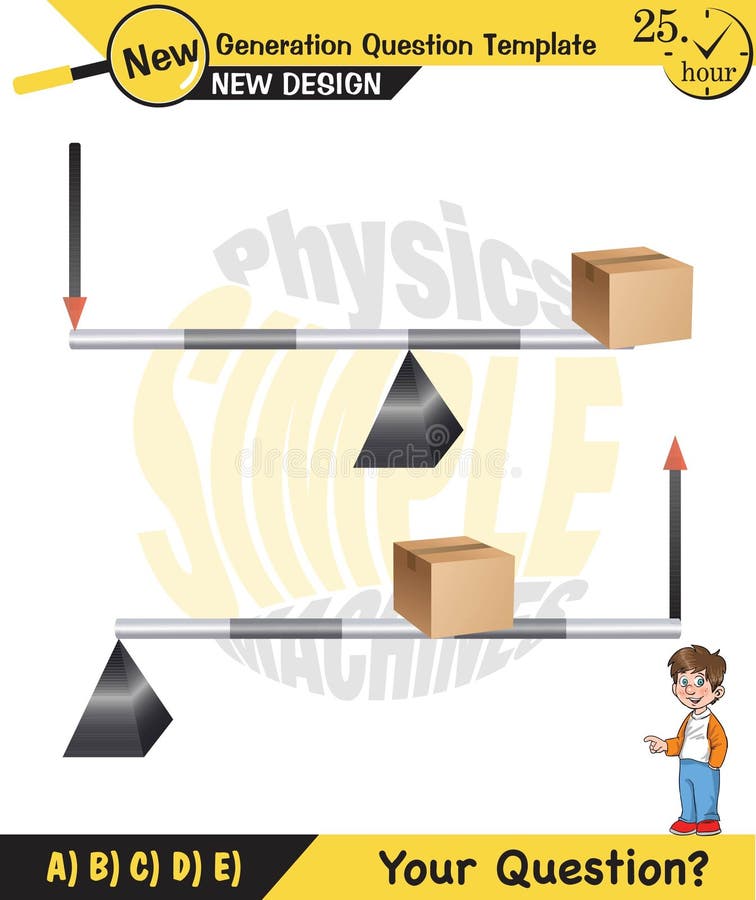 Physics, Lever Examples Vector Illustration, Simple Machines, Next ...