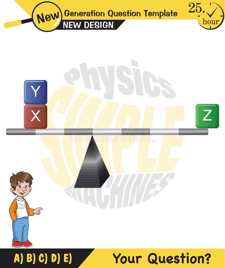 Physics, Lever Examples Vector Illustration, Simple Machines, Next ...