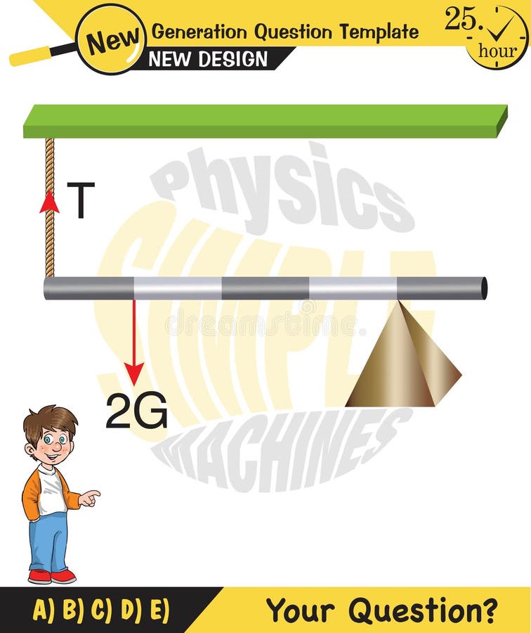 Physics, Lever Examples Vector Illustration, Simple Machines, Next ...