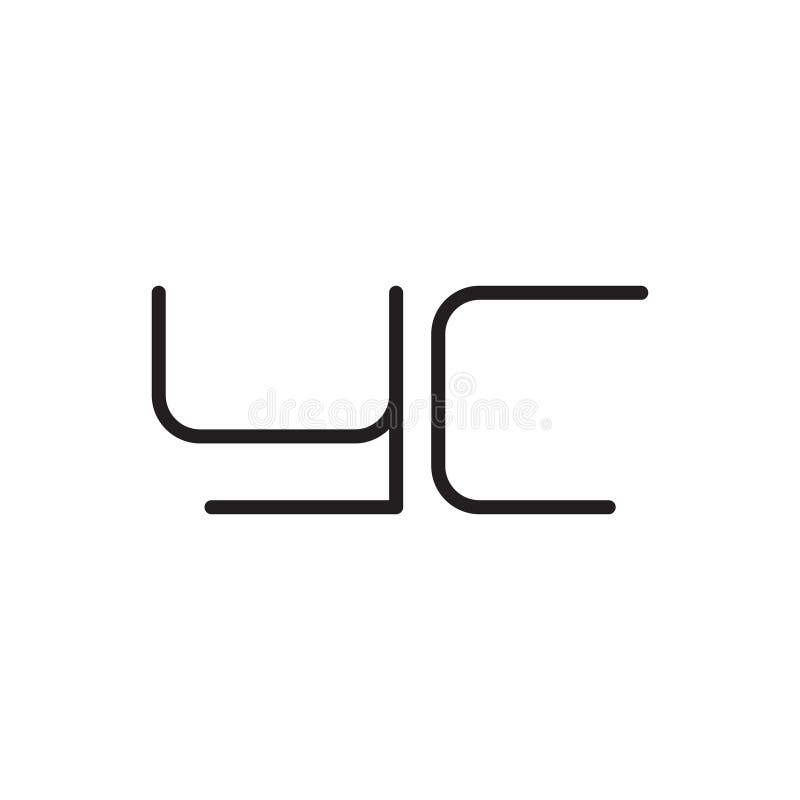 Yc Initial Letter Vector Logo Icon Stock Vector - Illustration of ...