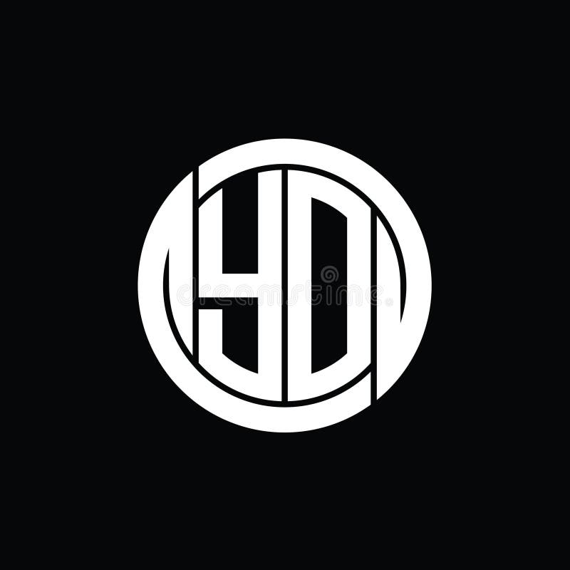 YD Logo Monogram Shield Inside Circle Shape Vector Images Design ...