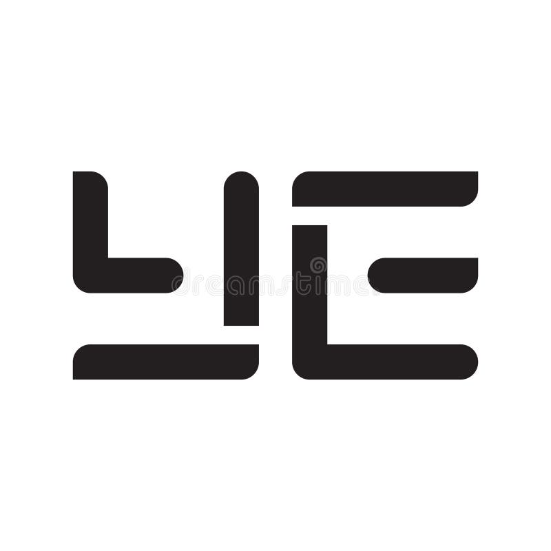 Ye Initial Letter Vector Logo Icon Stock Vector - Illustration of ...