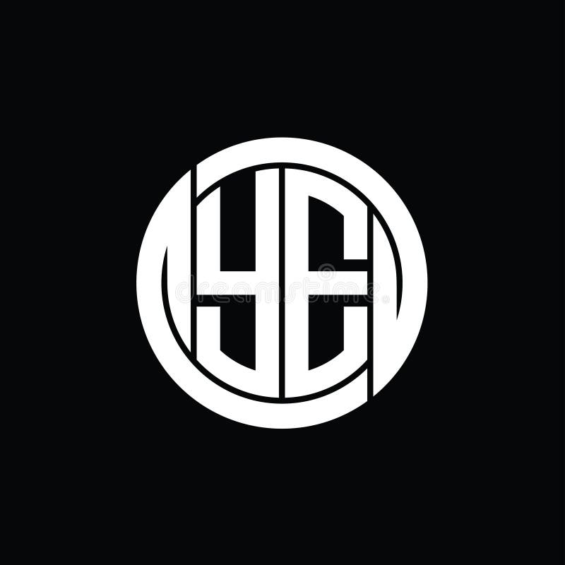 YE Logo Monogram Shield Inside Circle Shape Vector Images Design ...