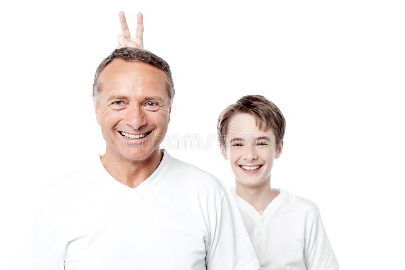 Yeah ! we are Happy Today ! Stock Photo - Image of bonding, aged: 42738400