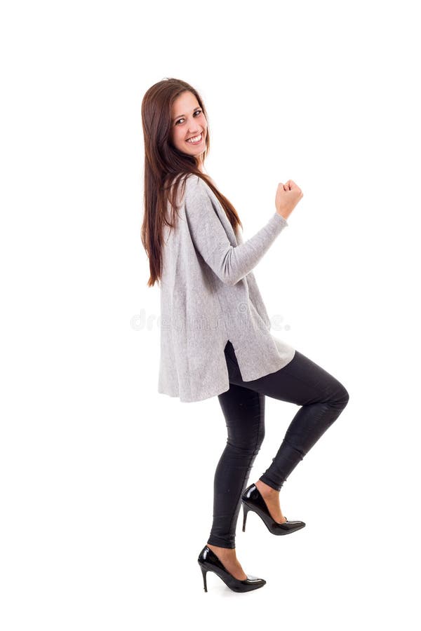 Yeah! Sooo happy! stock image. Image of happiness, business - 74089449