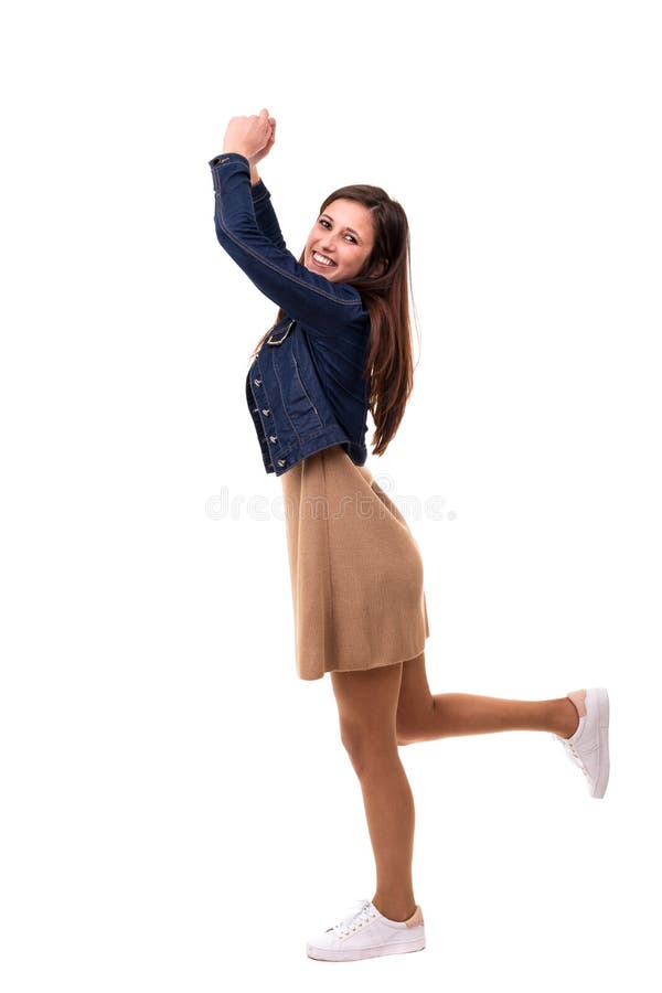 Yeah! Sooo happy! stock image. Image of happy, single - 85569515