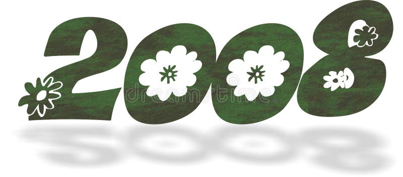 Year 2008 stock illustration. Illustration of year, artwork - 3526344