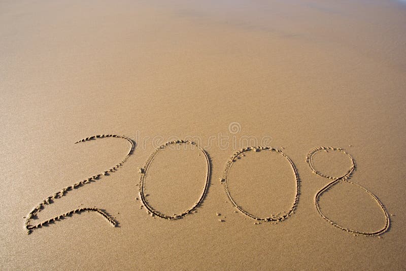 This year 2008 stock photo. Image of climate, beginnings - 4189058